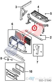 AUTOFiT Inc. RAD SUPPORT UPPER 15-20 F150/RAPTOR 17-20/EXPEDITION 18-20