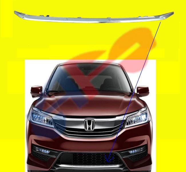 AUTOFiT Inc. GRILLE MOULDING 16-17 LOWER IN BUM SDN ACCORD