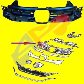 AUTOFiT Inc. GRILLE 15-16 UPPER CR-V