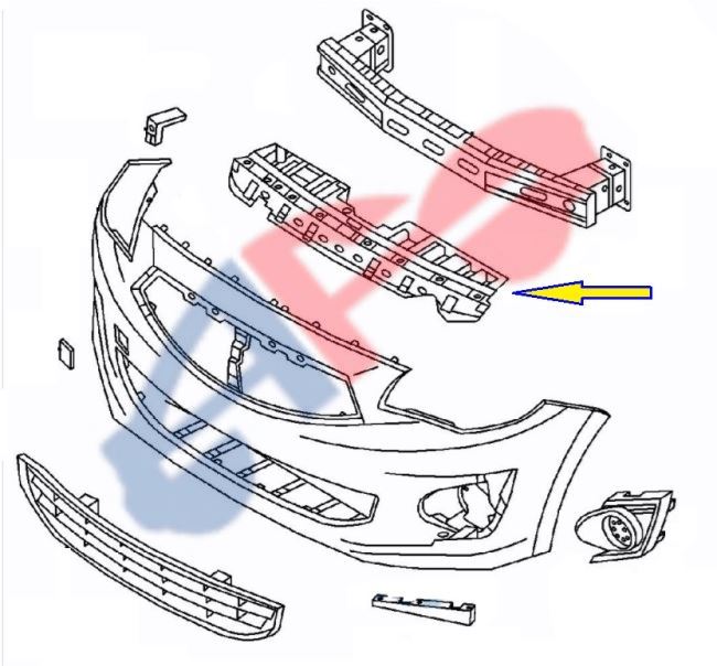AUTOFiT Inc. GRILLE 17-19 MIRAGE G4