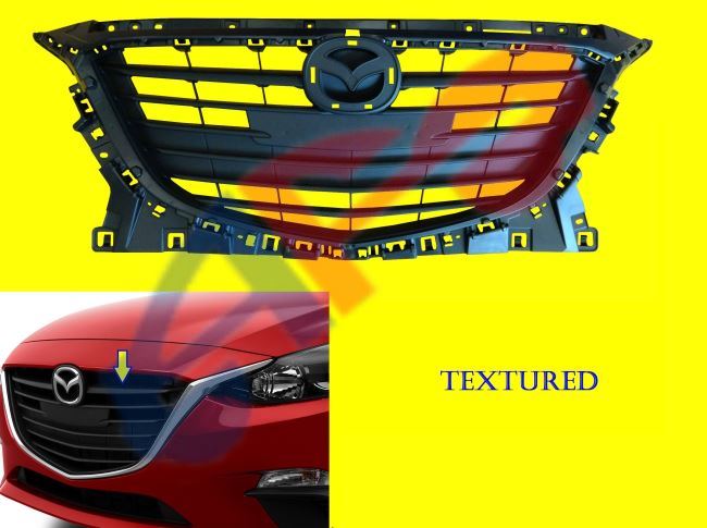 AUTOFiT Inc. GRILLE 14-16 TEXTUR MZ3