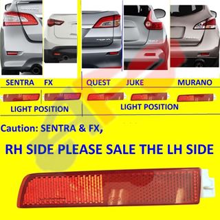 AUTOFiT Inc. REFLECTOR 11-17 RH RR QUEST/SENTRA/MURANO/FX/QUEST/JUKE ...