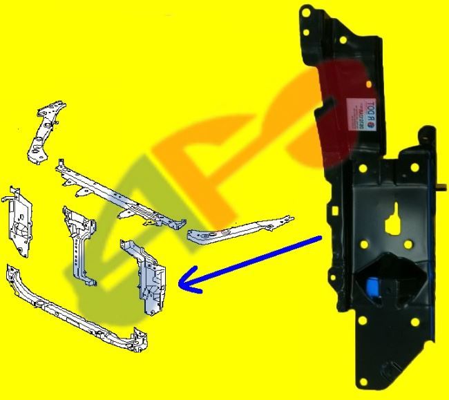 AUTOFiT Inc. RAD SUPPORT 08-13 SIDE SUPPORT LH ROGUE