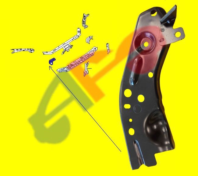 AUTOFiT Inc. RAD SUPPORT 13-19 RH SIDE 1.8L SENTRA