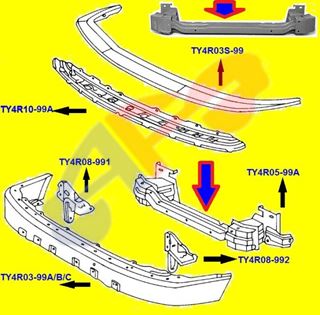 AUTOFiT Inc. BUM REINFORCEMENT 99-02 FT 4RUNNER