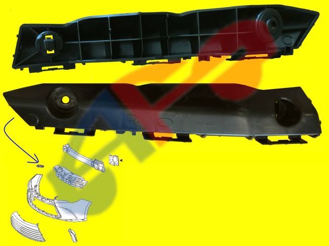 AUTOFiT Inc. BRACKET 15-17 RH FT RETAINER CAMRY/CAMRY HYBRID