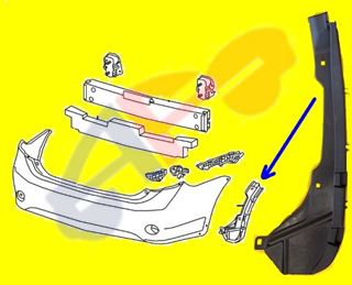 AUTOFiT Inc. BRCKT 09-13 RH RR SEAL/BIG COROLLA