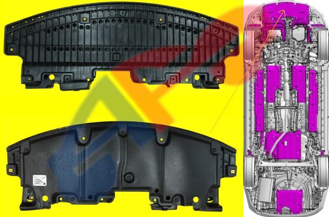 AUTOFiT Inc. ENGINE UNDER COVER ASSY 14-16 COROLLA