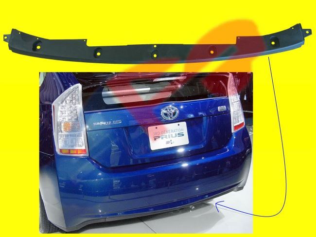 AUTOFiT Inc. SPOILER 04-09 RR CENTER PRIUS