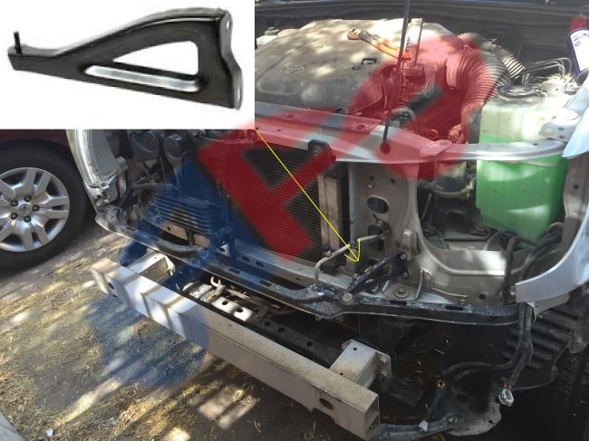 AUTOFiT Inc. BRACKET 05-11 FT LH RETAINER TACOMA