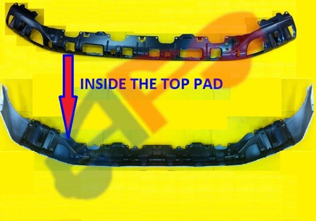 AUTOFiT Inc. RETAINER TOP PAD 07-13 STEEL BUM3