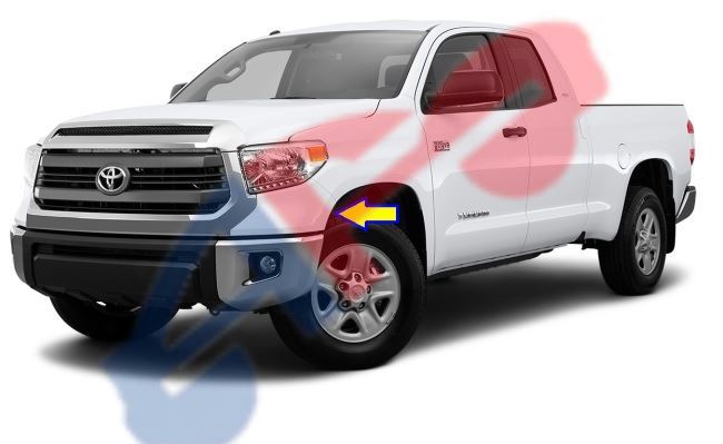 AUTOFiT Inc. FENDER FILLER LH 14-21 TUNDRA