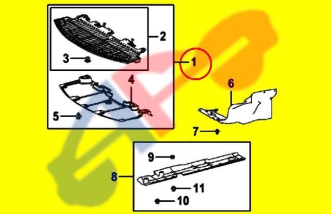 AUTOFiT Inc. ENGINE UNDER COVER ASSY 17-19 COROLLA