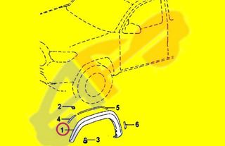 AUTOFiT Inc. FLARE 16-21 RH FT BLK TACOMA