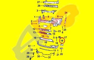 AUTOFiT Inc. . FOG LAMP BEZEL 14-18 LH EXCEPT OVERLAND&TRAILHAWK CHEROKEE