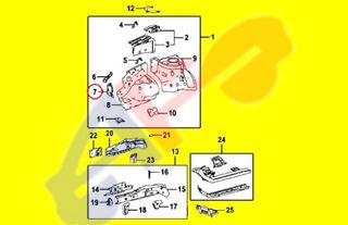 AUTOFiT Inc. BRACKET 14-19 LH FT FENDER EXTENSION COROLLA