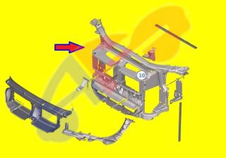 AUTOFiT Inc. - New Affordable Auto Body Parts. RADIATOR SUPPORT 12-15 W ...