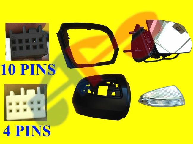 AUTOFiT Inc. . MIRROR 09-10 RH PWR HT W/MEMORY & SIGNAL & PUDDLE (12 ...