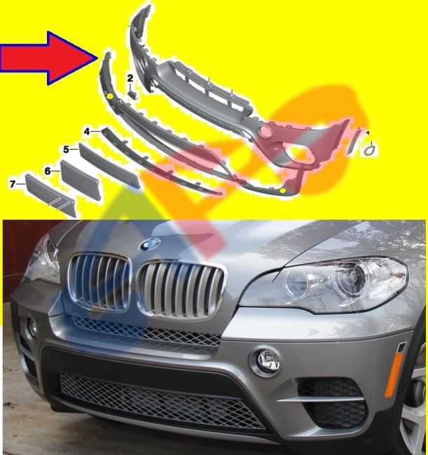 AUTOFiT Inc. BUMPER 11-13 FT LOWER W/SENSOR X5