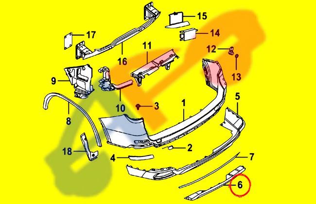 AUTOFiT Inc. VALANCE MLDG 14-18 RR LUXYRY W/O M-PKG BMW X5