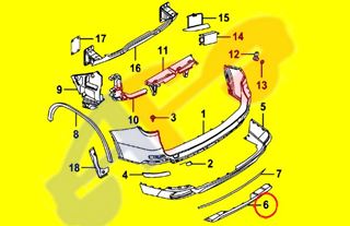 AUTOFiT Inc. VALANCE MLDG 14-18 RR LUXYRY W/O M-PKG BMW X5