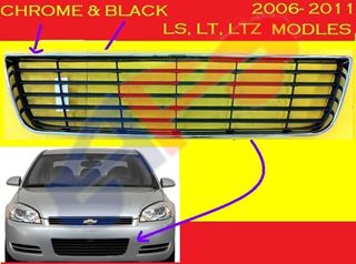 AUTOFiT Inc. GRILLE(IN BUM) 06-11 LS(HORIZONTAL) IMPLA