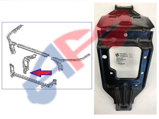 AUTOFiT Inc. LATCH SUPPORT 16-21 MALIBU