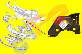 AUTOFiT Inc. BRACKET 14-18 RH INNER TO FRAME 1500 SILVERADO/SIERRA