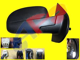 AUTOFiT Inc. MIRROR 07-14 RH TXT PWR HT W/SIG-GLASS W/MEM PWR-FOLD HD ...