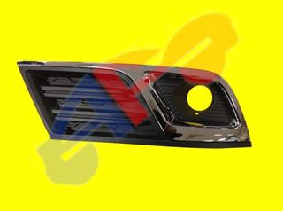 AUTOFiT Inc. FOG LAMP COVER 13-17 RH W/FOG LAMP BLK W/CHR MLD LT TRAVERSE