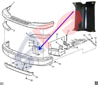 AUTOFiT Inc. BRACKET 03-20 FT R=L EXPRESS VAN/SAVANA VAN