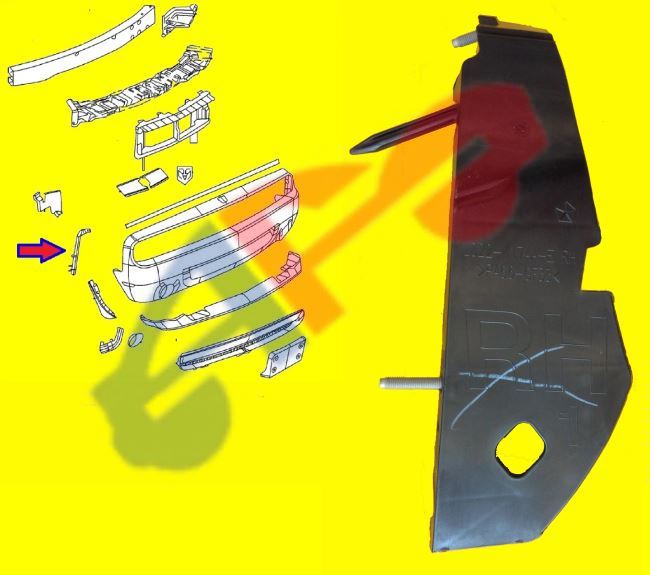 AUTOFiT Inc. BRACKET 08-14 FT RH SUPPORT CHALLENGER