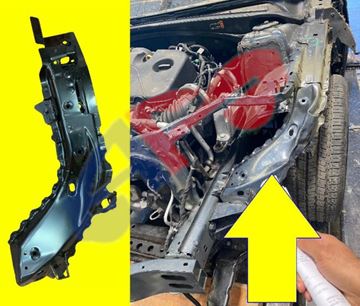 AUTOFiT Inc. RAD SUPP(APRON) 16-21 RH EXTENSION ASSY MALIBU