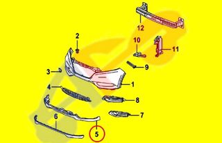 AUTOFiT Inc. BUM COVER 19-21 FT LOWER EX/EX-L/LX HR-V