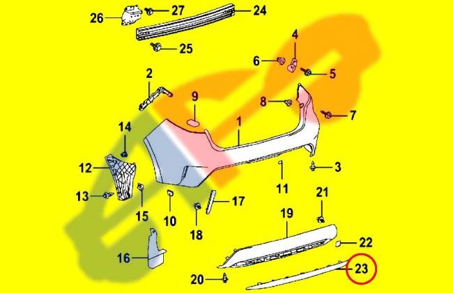 AUTOFiT Inc. VALANCE 20-22 RR USA-BUILT L/LE/XLE SDN COROLLA