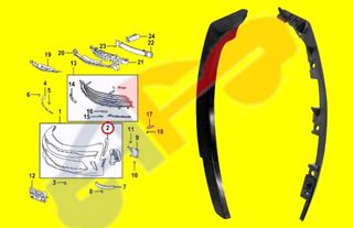 AUTOFiT Inc. REINF COVER 16-21 FT RH CAMARO